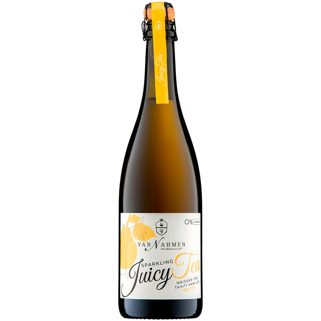 Sparkling Juicy White Tea Tahiti Vanilla Quince – Viinitie Oy